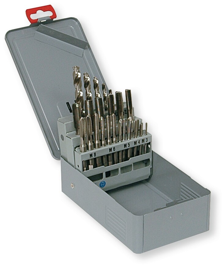 Coffret forets et tarauds - 28 pièces | Berner®